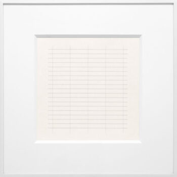 Agnes Martin: On a Clear Day, 1973 | Krakow Witkin Gallery