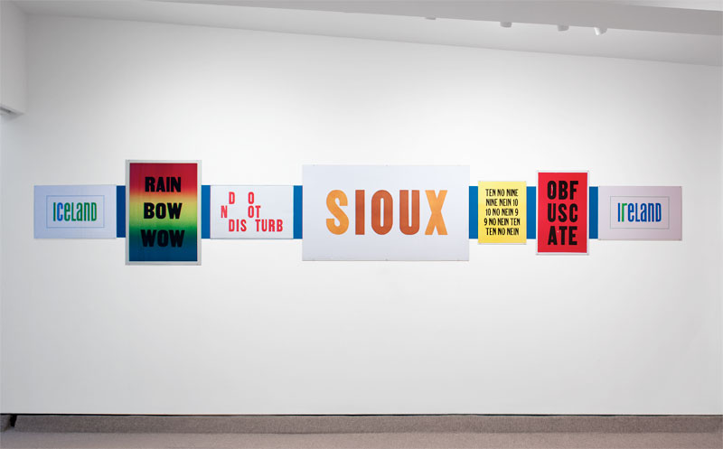 Kay Rosen: The Complete Letterpress Works, 1984-2017 | Krakow Witkin ...