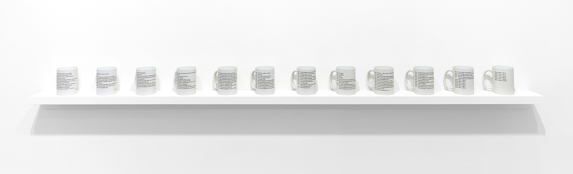 One Wall, One Work: Cary Leibowitz | Krakow Witkin Gallery